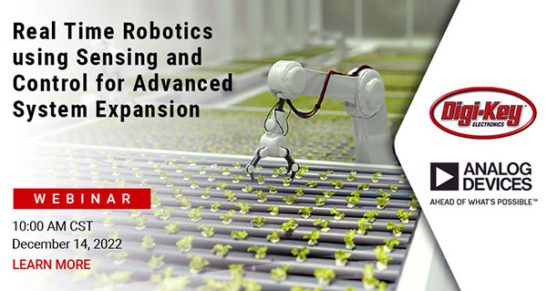 Real Time Robotics Using Sensing and Control | DigiKey